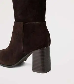 Kurt Geiger Suede Windsor Knee-high Boots