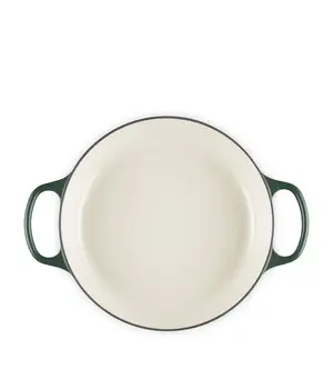 LE CREUSET Cast Iron Shallow Round Casserole Dish