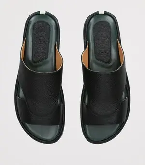 BROTINI Leather Two-strap Sandals