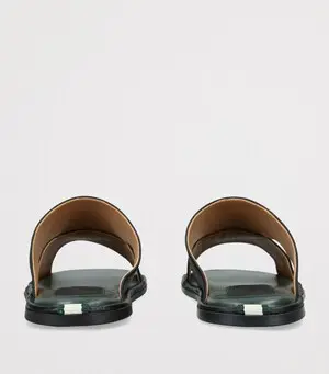 BROTINI Leather Two-strap Sandals