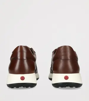 TOD'S Leather All Elastico Sportivo Sneakers
