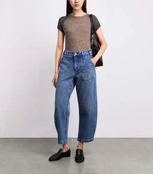 ME+EM Merino Wool-cashmere-silk Sweater Top