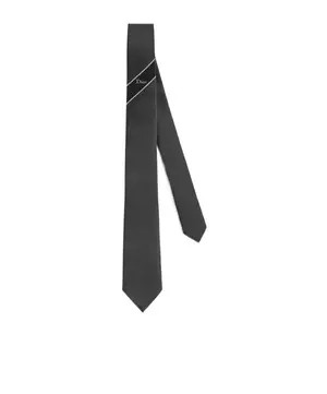 Dior Logo Detail Tie
