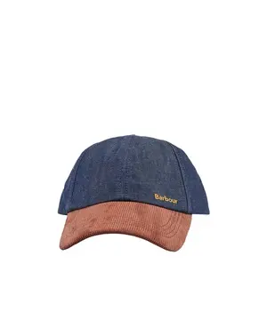 Barbour Mya Denim Baseball Cap - Blue