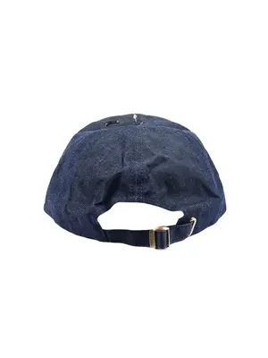 Barbour Mya Denim Baseball Cap - Blue