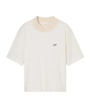 Closed Logo T-shirt - Cream