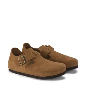 BIRKENSTOCK London Logo-debossed Sandals