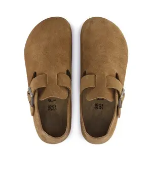 BIRKENSTOCK London Logo-debossed Sandals