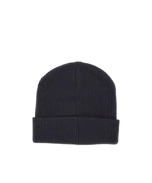Iceberg Logo-embroidered Knitted Beanie Hat