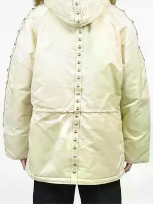 THUG CLUB Alpha Industries N-3b Rivet-embellished Padded Jacket