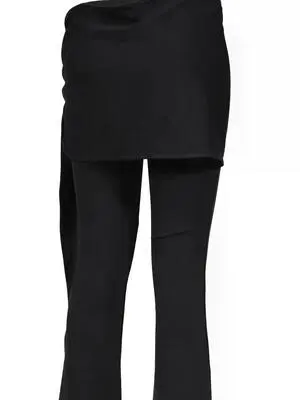BOHEMSEO Strap-tied Flared Trousers