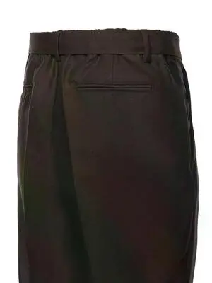 GIULIANO GALIANO Belted Pleated Tailored Trousers