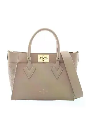 LOUIS VUITTON 2021-2026 Monogram On My Side Pm Satchel - Neutrals