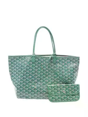 Goyard 2000-2026 Goyardine Saint Louis Pm Tote Bag - Green