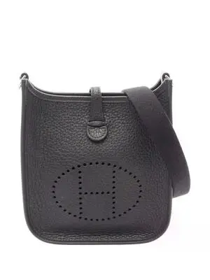 Hermès 1951 Clemence Evelyne I 16 Amazone Crossbody Bag - Black