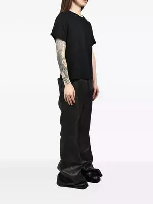 DET BLEV SENT Distressed T-shirt