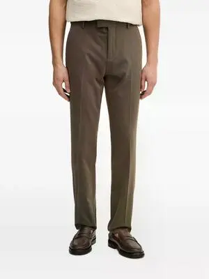 Sisley Micro-stripe Pressed-crease Trousers