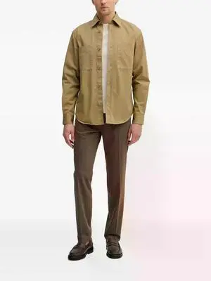 Sisley Micro-stripe Pressed-crease Trousers