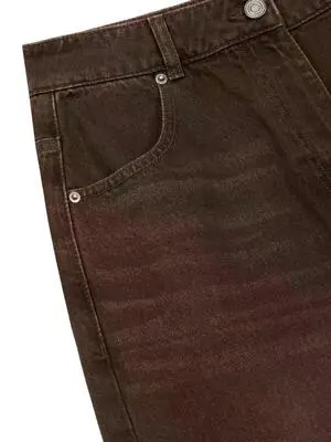 STUDIO TOMBOY Washed Wide-leg Jeans