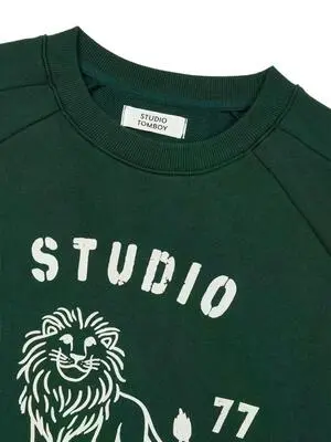 STUDIO TOMBOY Lion-print Sweatshirt