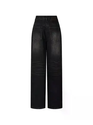 STUDIO TOMBOY Washed Wide-leg Jeans