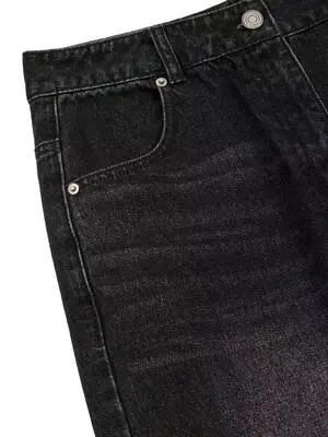STUDIO TOMBOY Washed Wide-leg Jeans