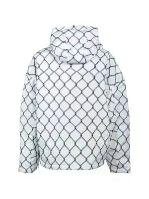 NAPAPIJRI X Pdf Channel Rainforest Chain-link Print Jacket