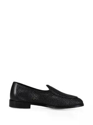 JACQUES SOLOVIÈRE PARIS Jacques New Perforated Loafers - Black