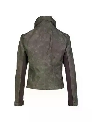 JADED LONDON Cera Clasp Funnel-neck Jacket