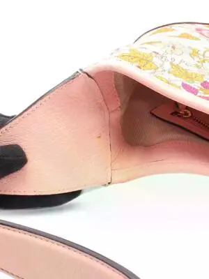 Gucci 2010s Jackie Flora Shoulder Bag