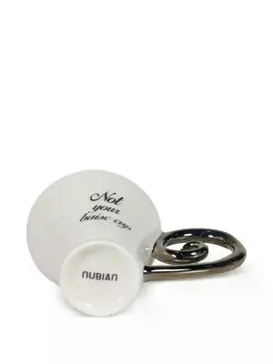 YESCERAMIC Not Your Basic Mug Platinum Mug