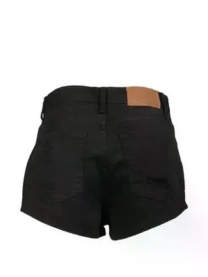 BOHEMSEO Distressed Double-pocket Mini Shorts