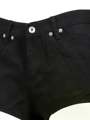 BOHEMSEO Distressed Double-pocket Mini Shorts