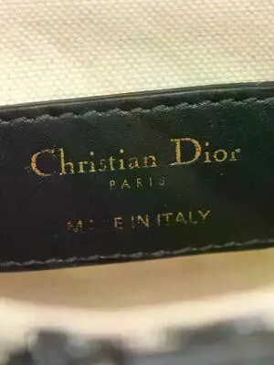 Dior 2000-2026 Mini Oblique Canvas Saddle Bag Satchel