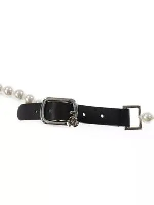 YELLOWSWALLOW Pearl-embellished Belt