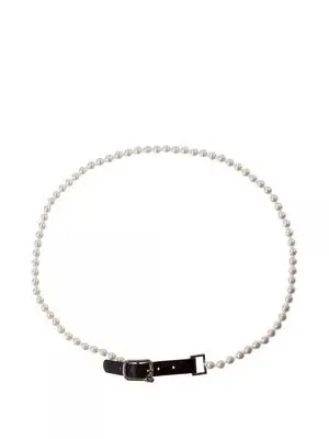 YELLOWSWALLOW Pearl-embellished Belt