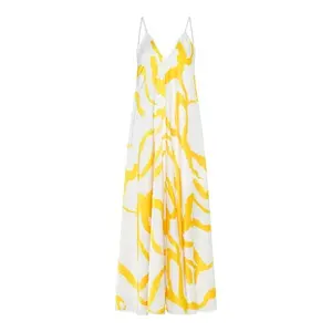 BELYED HANDCRAFT Morane – Printed Crepe Silk Midi Dress Belyed