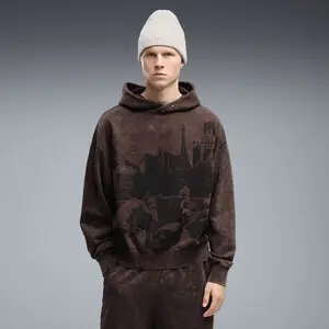 PUMA Las Vegas Boxy Hoodie - Brown