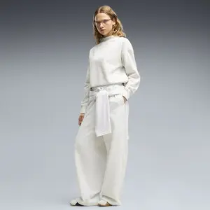 PUMA Nyc Embossed Sweatpants White