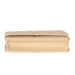 Chanel Quilted Caviar Classic Wallet On Chain