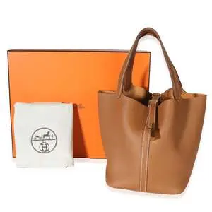 Hermès Clemence Picotin Lock 22 Ghw