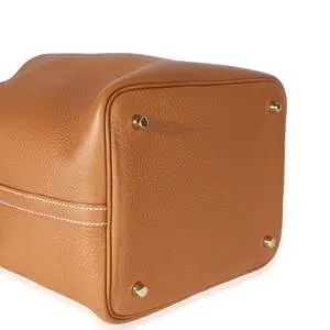 Hermès Clemence Picotin Lock 22 Ghw - Gold