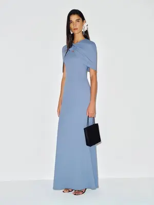 REFORMATION Jayden Knit Dress - Blue