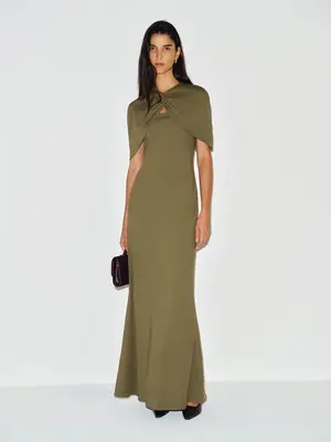 REFORMATION Jayden Knit Dress - Green