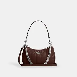 COACH OUTLET Teri Shoulder Bag With Quilting Silver/maple