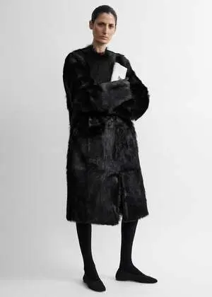 TOTEME Structured Shearling Coat
