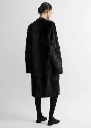 TOTEME Structured Shearling Coat