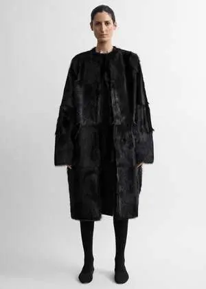 TOTEME Structured Shearling Coat