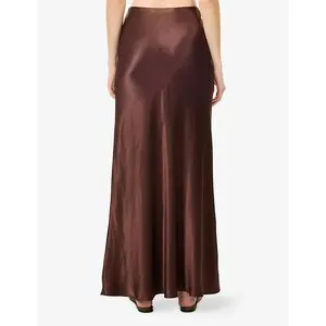 Rails Romina Bias-cut Satin Maxi Dress