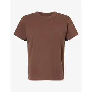 Rails Girlfriend Cotton T-shirt - Espresso